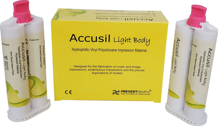 PREVEST ACCUSIL LIGHT BODY (2x50ml) – Dentex
